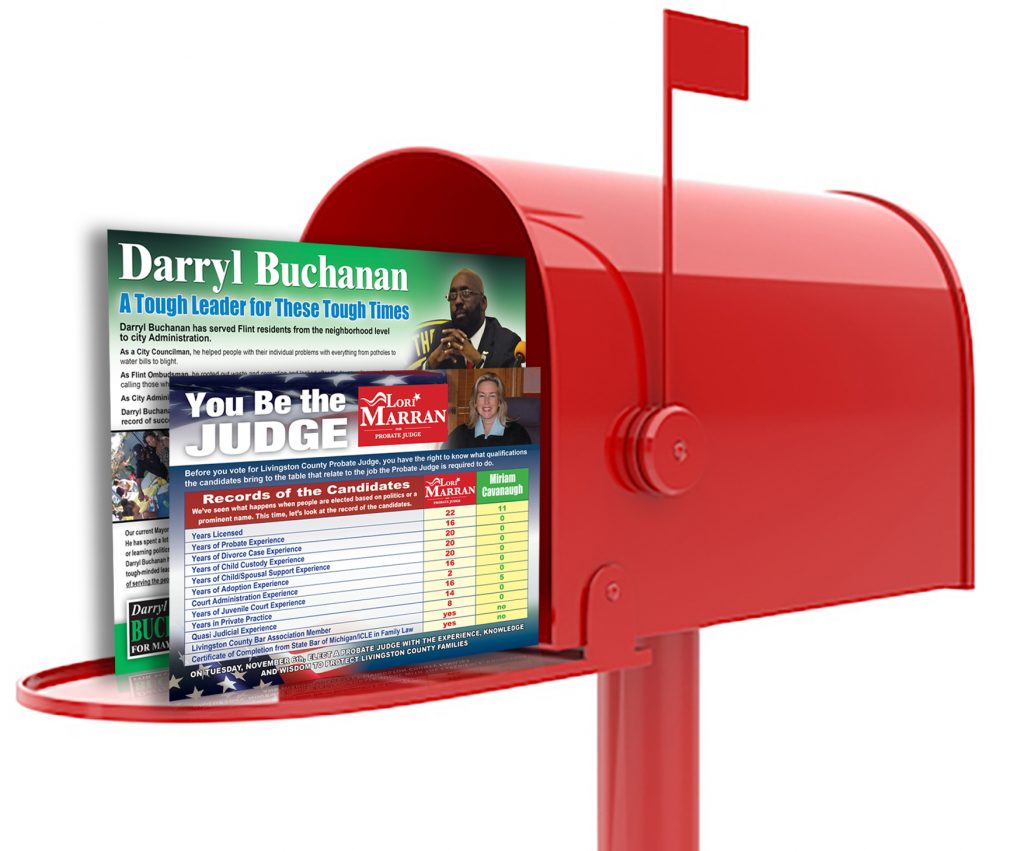 Allied puts your campaign message in voters mailboxes!